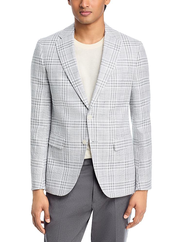 BOSS Hutson Slim Fit Plaid Sport Coat